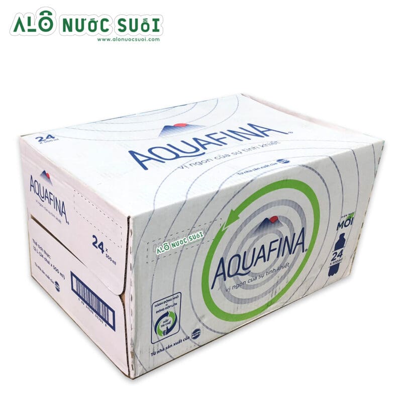 Thùng nước tinh khiết Aquafina 500ml (24 Chai) - ALÔ Nước Suối