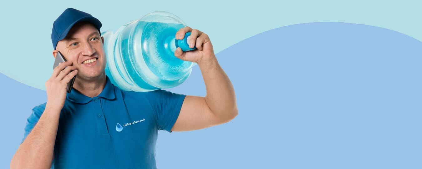 Bottled water delivery service in Ho Chi Minh city